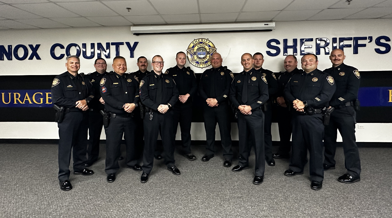 Congratulations to our newest F.T.O graduates - Knox County Sheriff Website